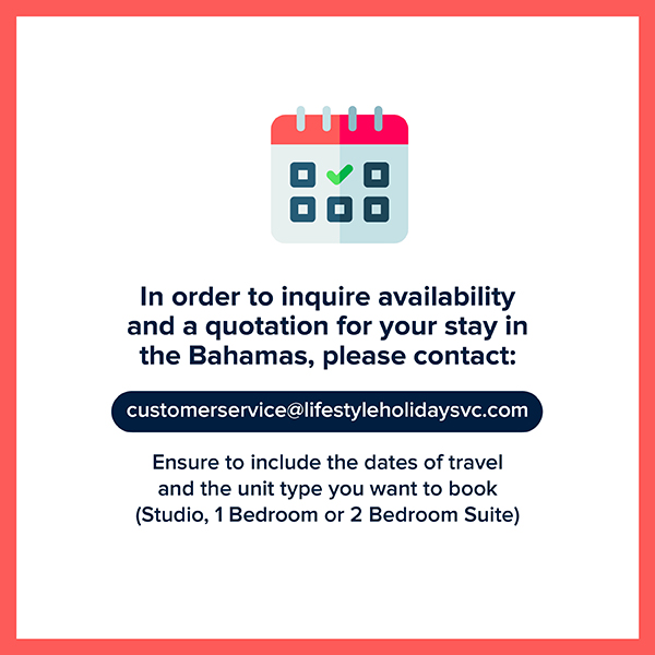 Reservation and Deposit Form – BAHAMAS – English – Lifestyle